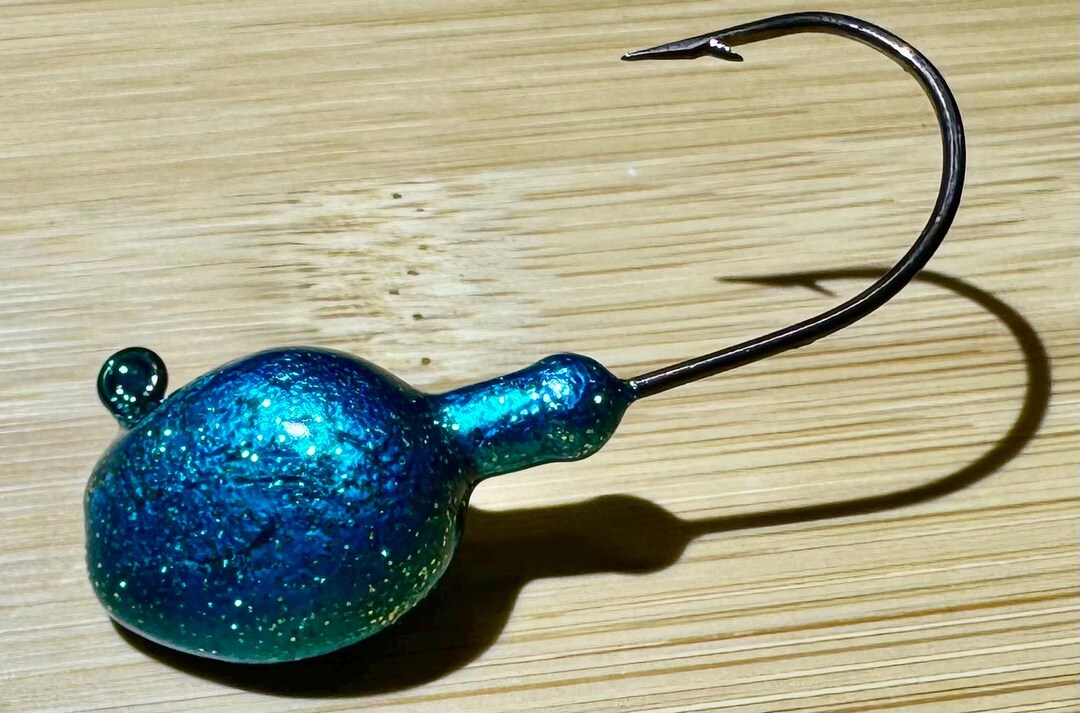 Painted Jig Heads and Hair Jigs- Walleye, Crappie - Etsy