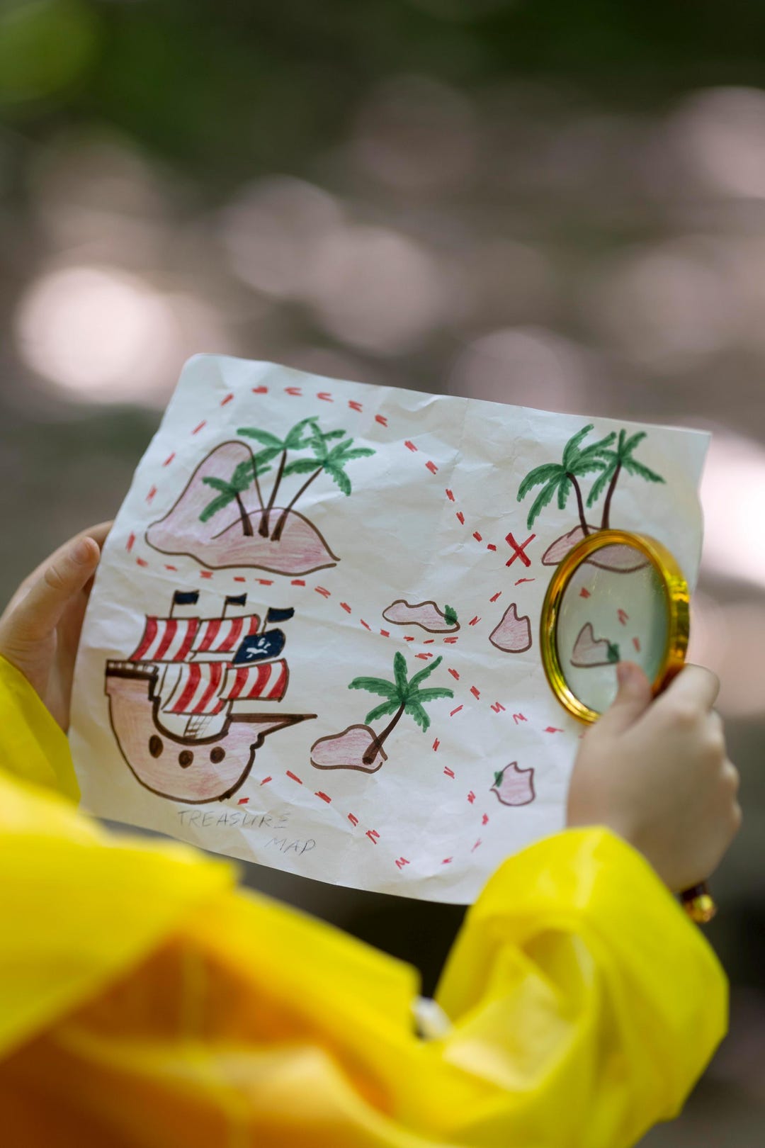 Complete Treasure Hunt Box: Complete Scenario, Clues, Accessories ...