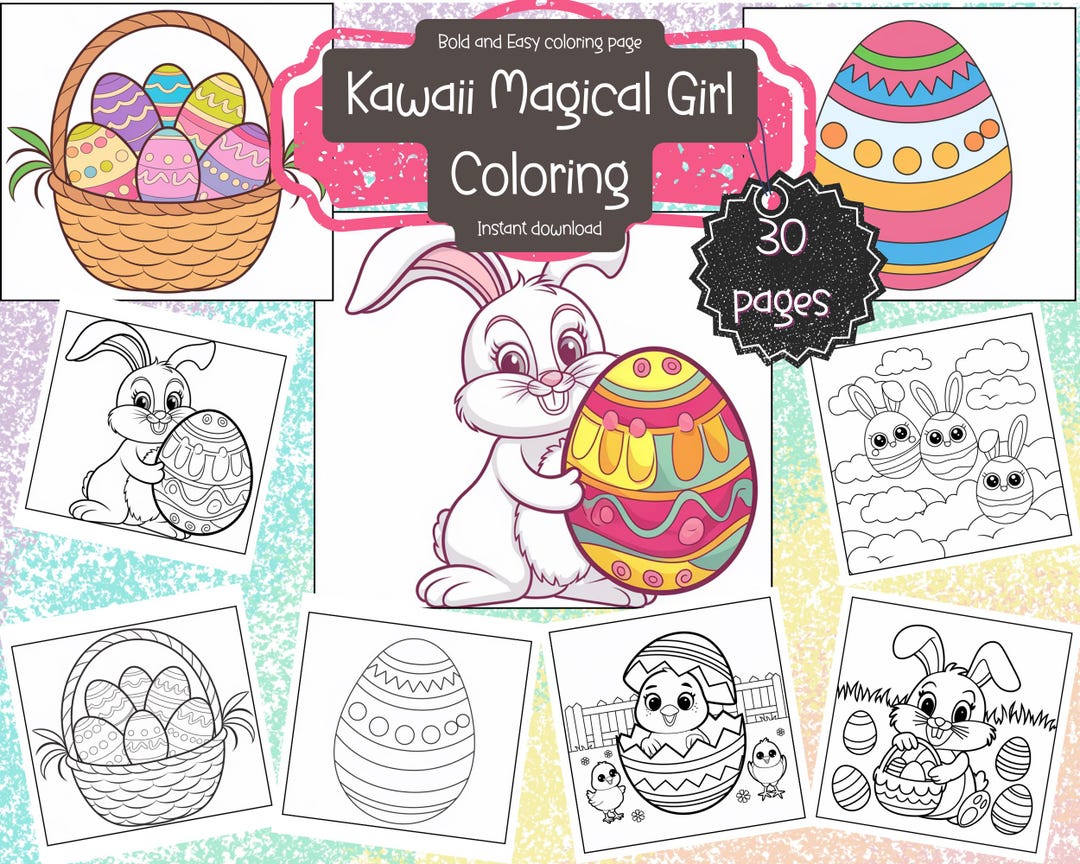 Easter Coloring Pages, Printable Easter Coloring Pages, Easter Activity ...