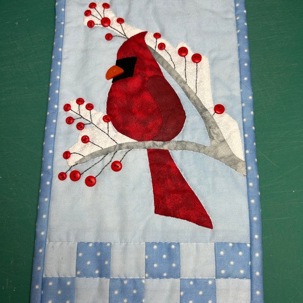 Cardinal Wall Hangings Quilt Pattern - Etsy