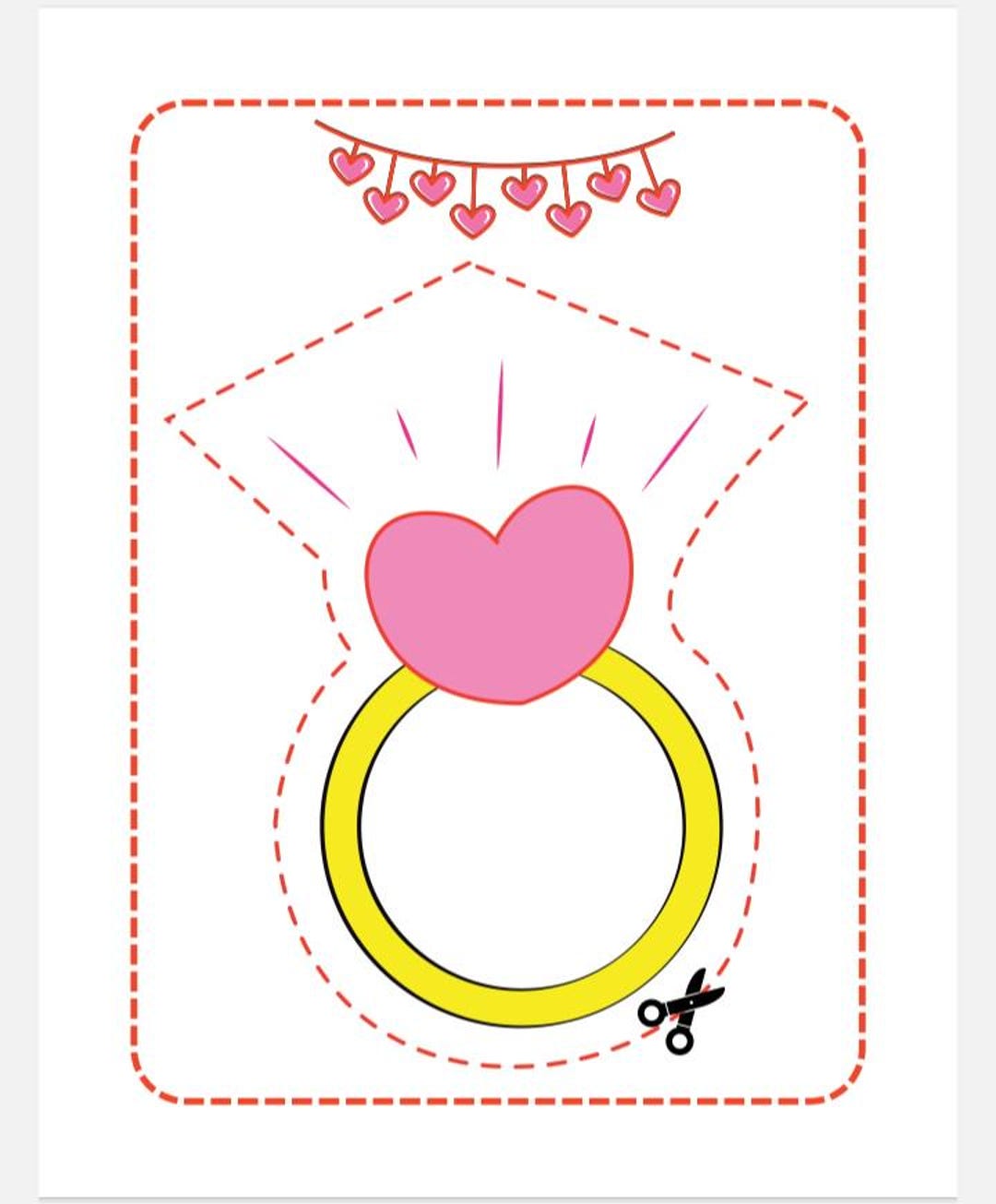 Valentine Scissor Skills - Etsy