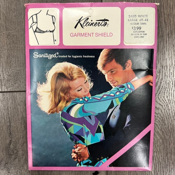 Vintage 60s 70s deadstock pantyhose tights & armpit s… - Gem