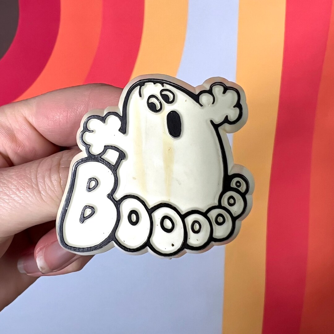Vintage Mid Century Hallmark Ghost Boo Brooch Pin Halloween - Etsy