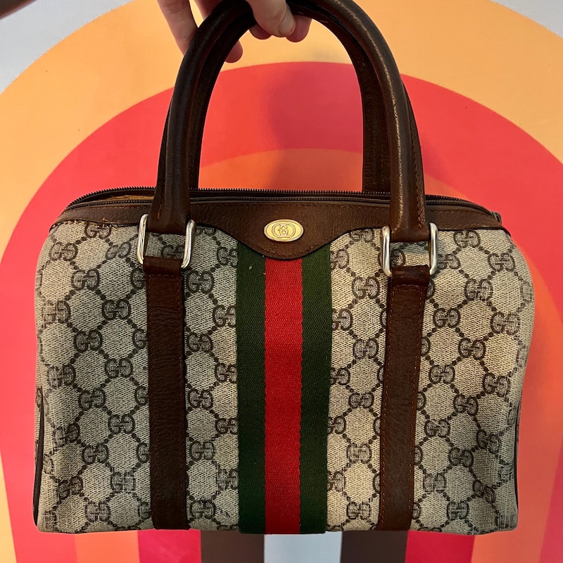 Gucci Logo Handbag - Etsy