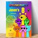 Sprunki Birthday Party Invitation - Etsy