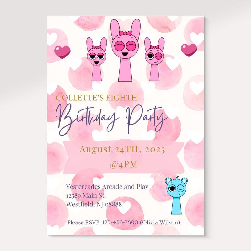 Sprunki Birthday Party - Etsy