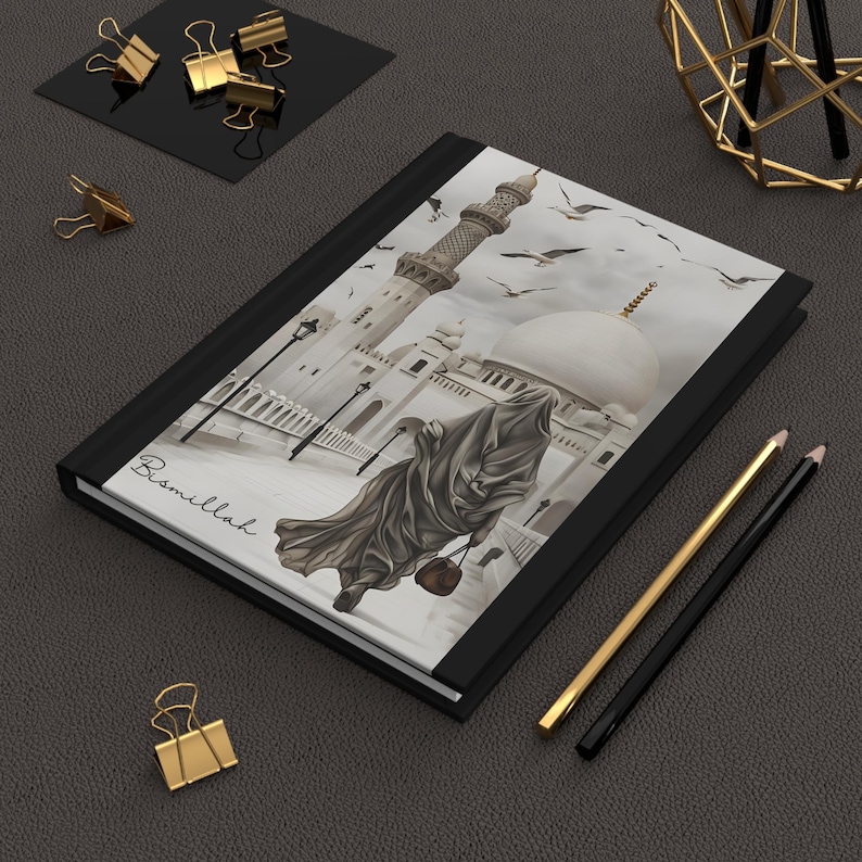 Muslimah Hijabi Notebook | Quran Journal | Islamic Gift | Dua Journal ...