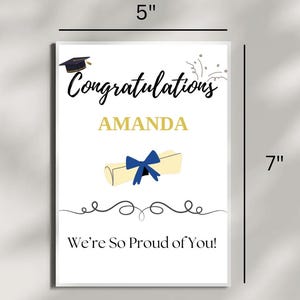 Graduation Congratulations Card - Etsy