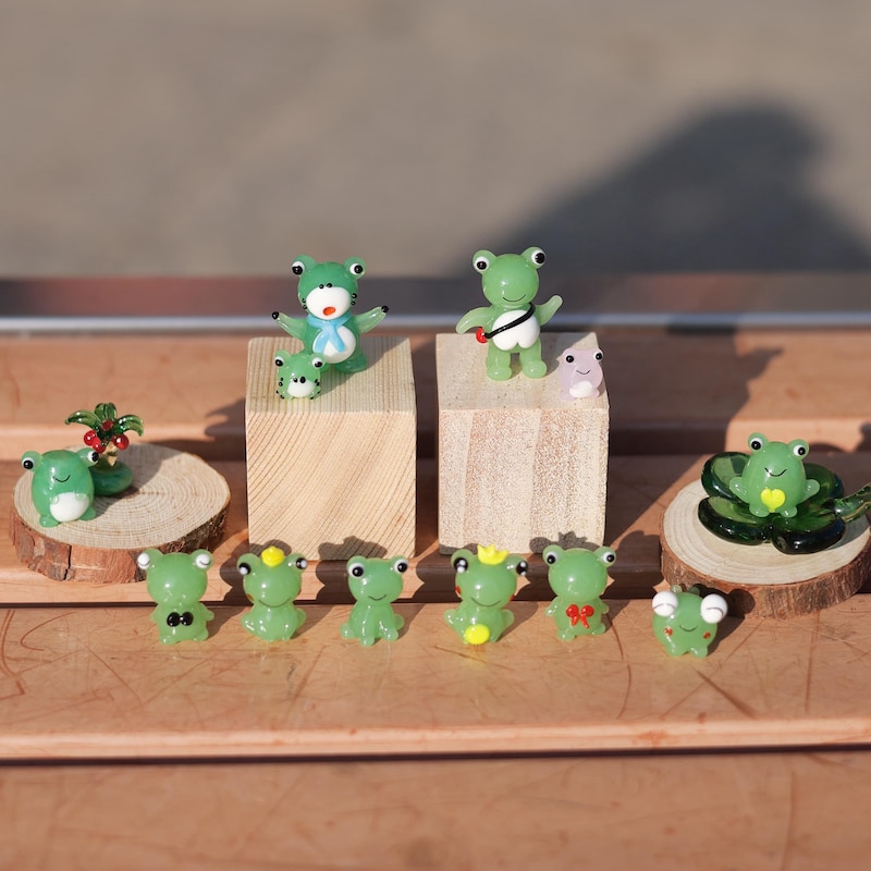 Glass Frog for Aquarium - Etsy