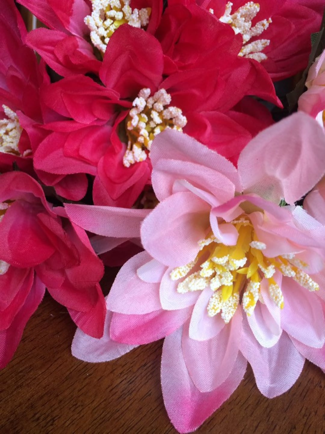 Lotus Flower Pens: Pastel Pink & Coral Red Party Favors, Set of 8 - Etsy