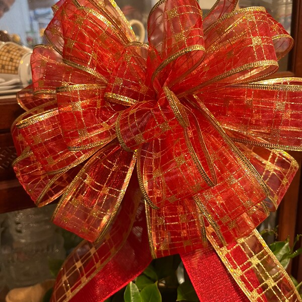 Red and Gold - Etsy