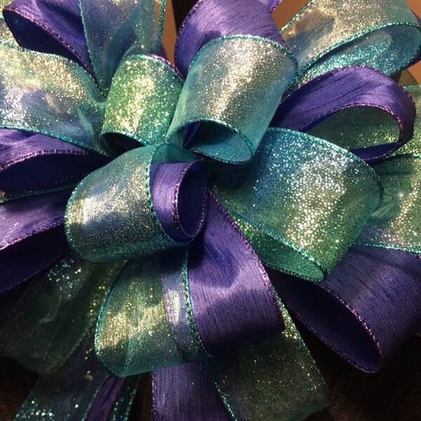 Christmas Tree Topper Bow - Etsy