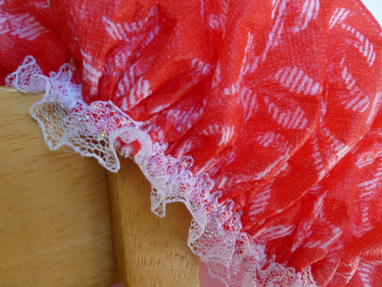 Waterproof Shower Cap Red White Swirls Damask Durable Soft - Etsy