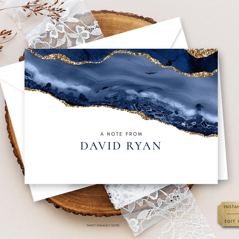 Geode Card - Etsy