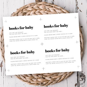 Editable Books for Baby, Minimalist Chunky Print, Bring a Book Request ...