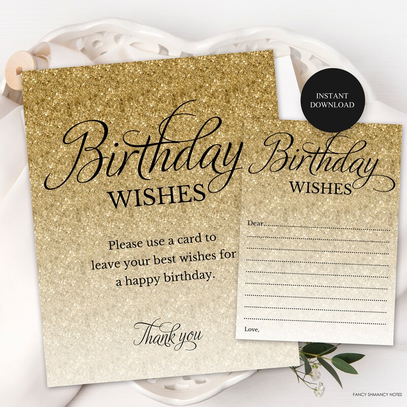 Wish Card - Etsy