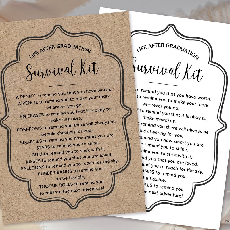 Retirement Survival Kit - Etsy