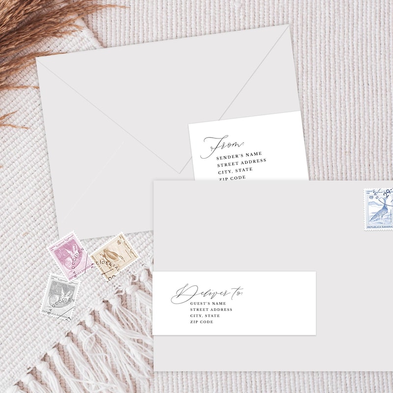 Wrap Around Labels - Etsy