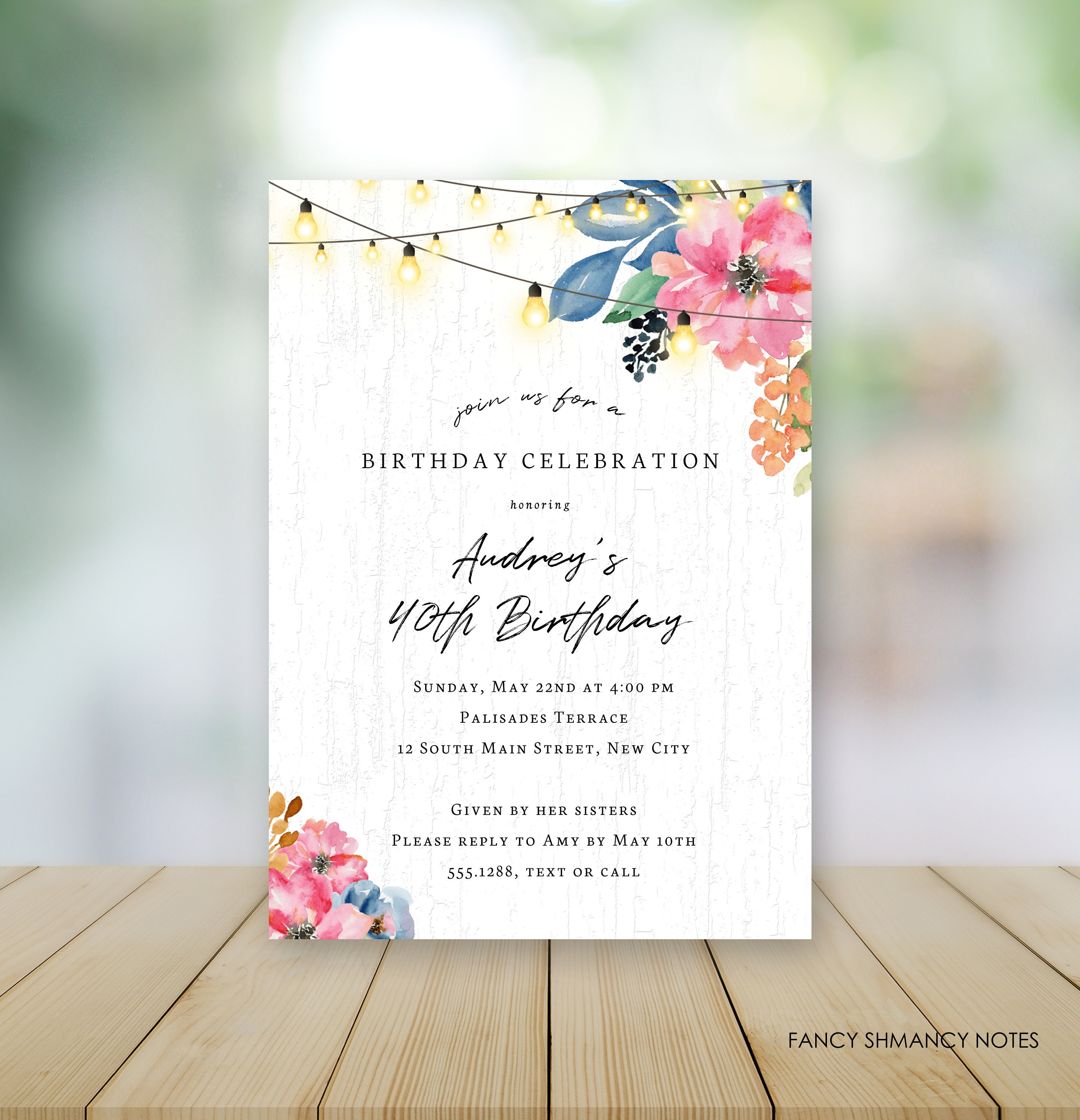 garden-party-birthday-invitation-template-watercolor-flowers-etsy
