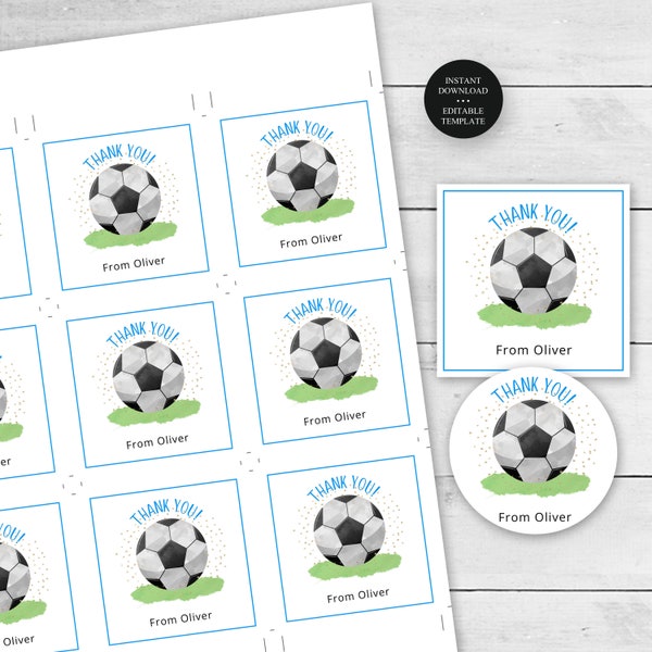 Soccer Party Favor - Etsy