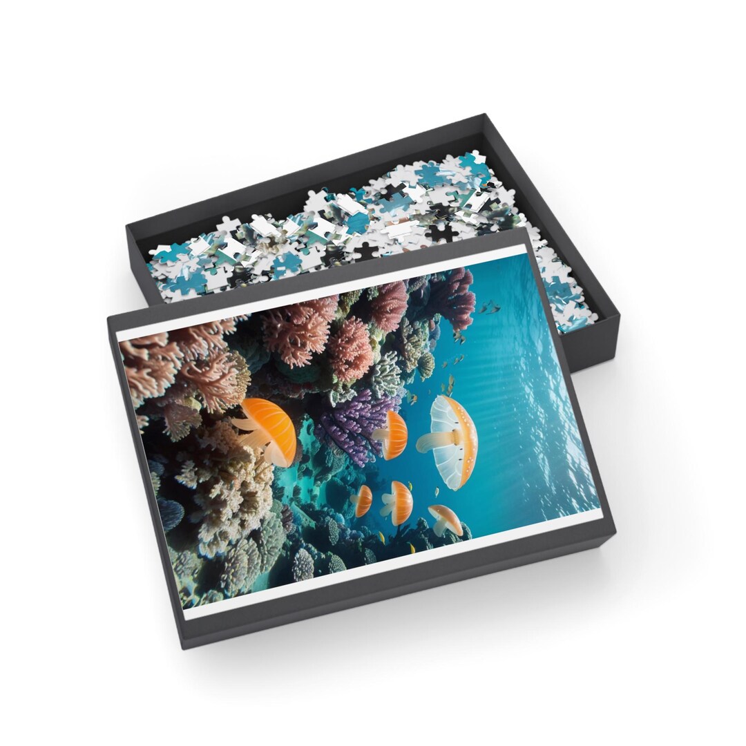 Underwater Coral Reef Puzzle - Etsy
