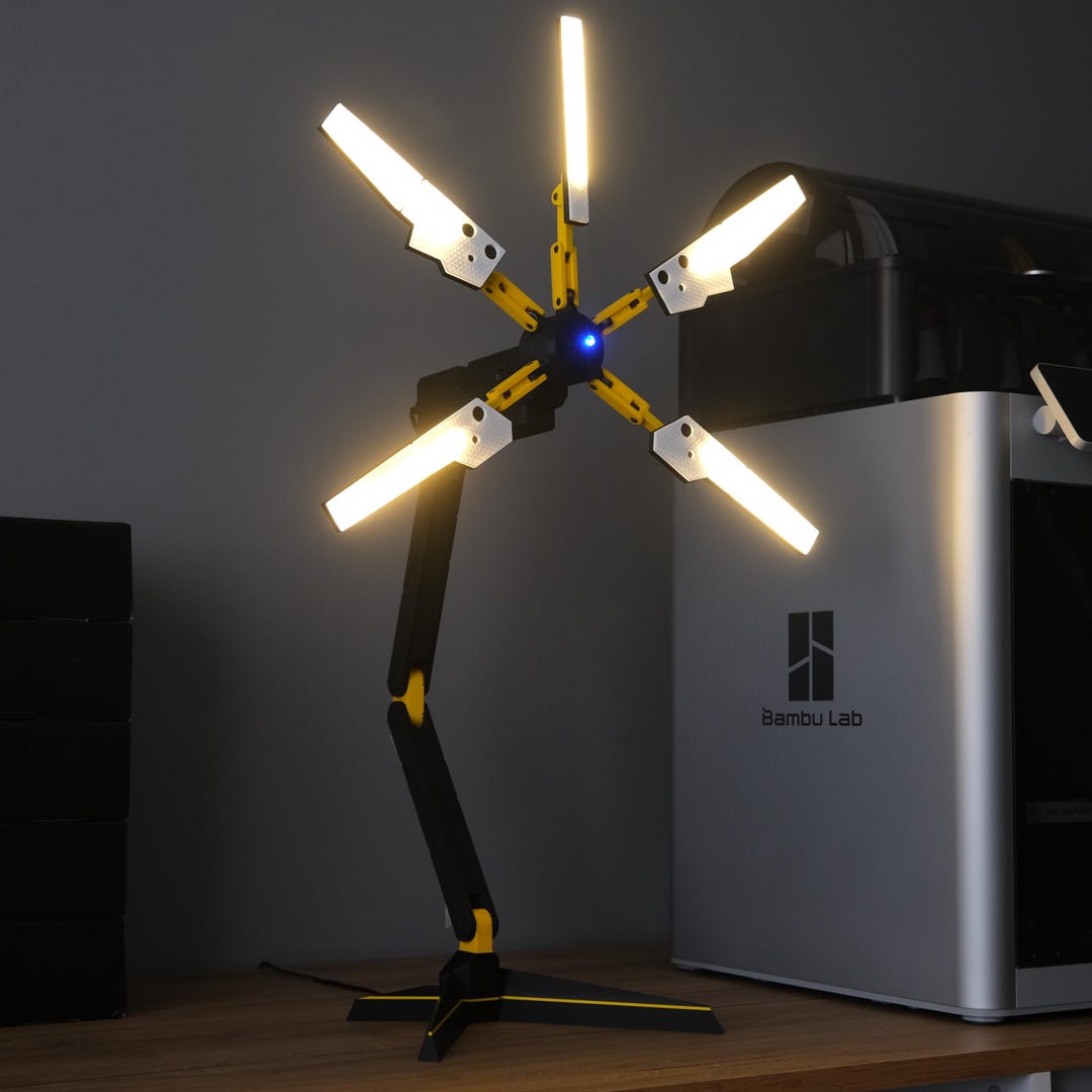 Yellow Death Stranding Desk LED Light, Odradek Scanner Replica, Terrian ...
