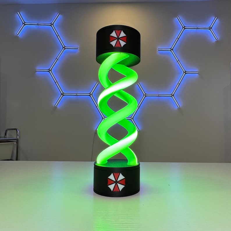 Resident Evil T-virus LED Lamp: Umbrella Corporation Inspired Fan Art ...