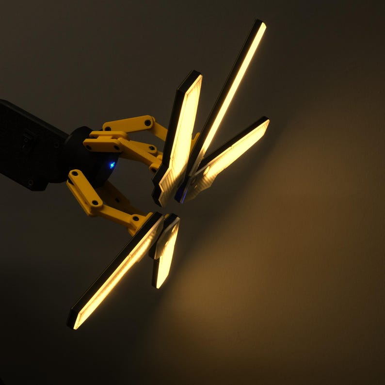 Yellow Death Stranding Desk LED Light, Odradek Scanner Replica, Terrian ...