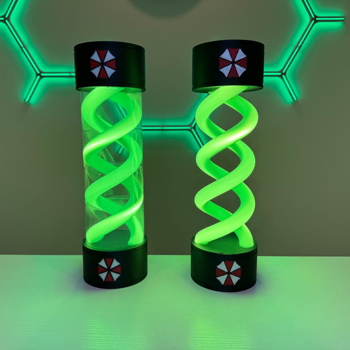 Resident Evil T-virus LED Lamp: Umbrella Corporation Inspired Fan Art ...