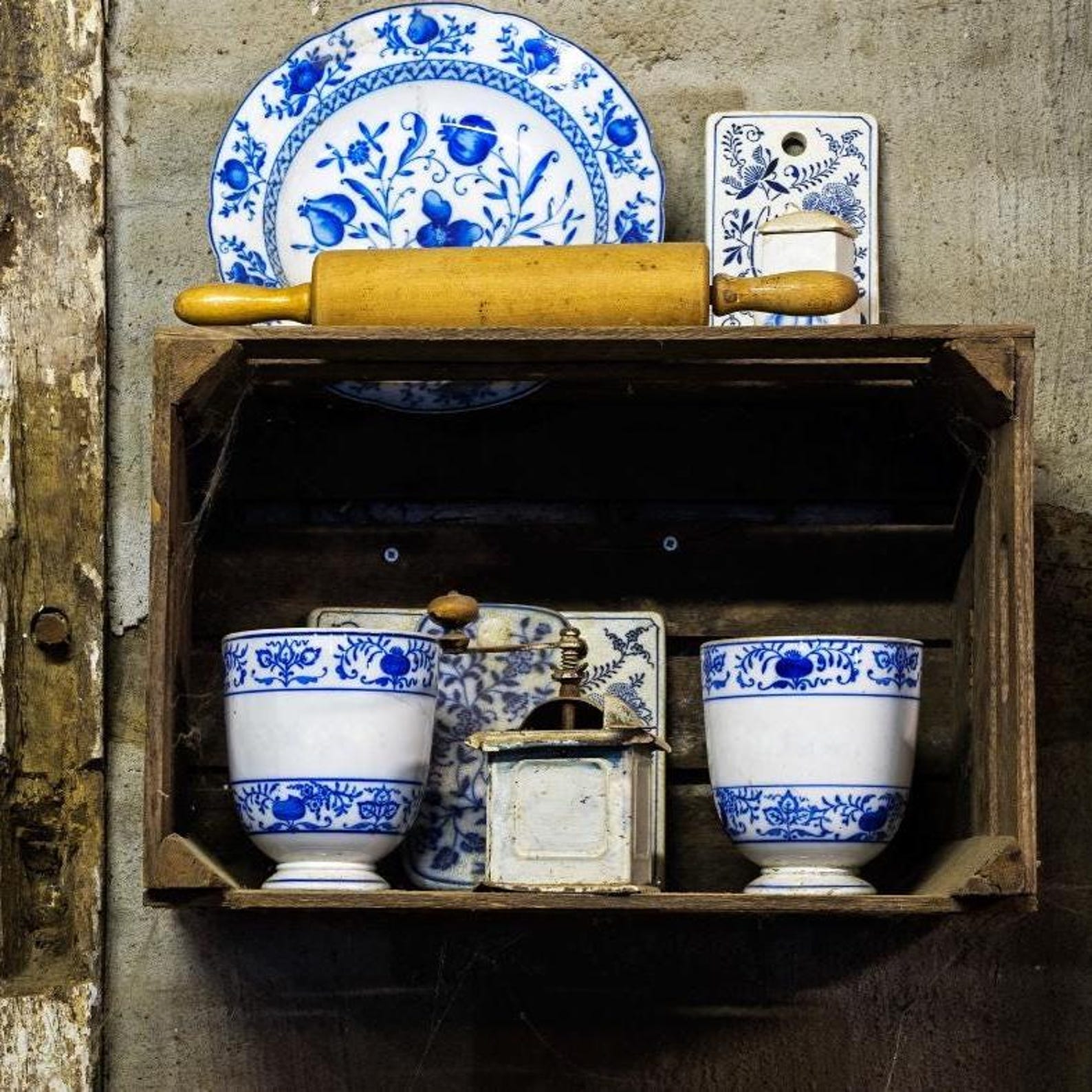 Farmhouse Kitchen Starter Kit | Vintage Decor Bundle L Linens, Tins ...