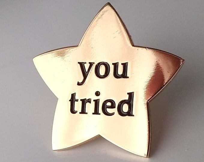 Introvert Award Enamel Lapel Pin - Etsy