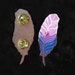 Bi Bisexual Pride Feather Enamel Pin LGBT - Etsy