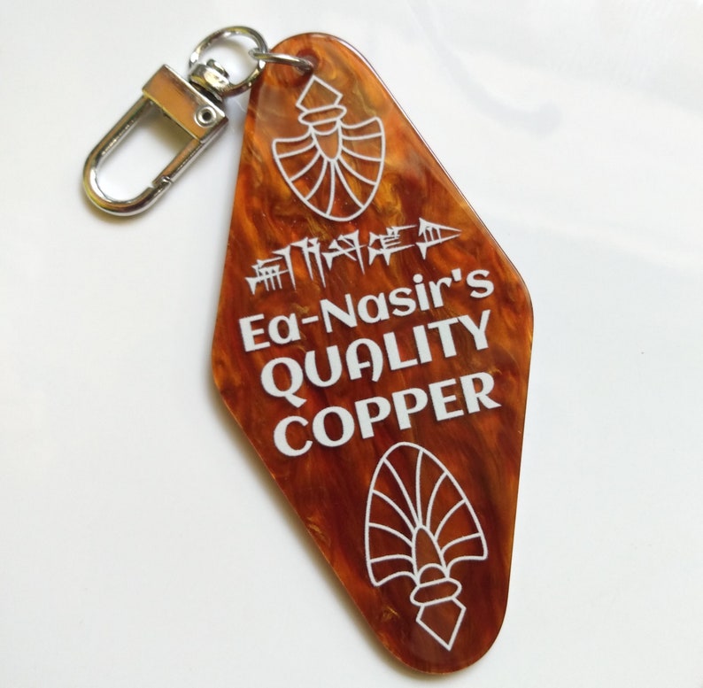 Ea-nasir's Quality Copper History Meme Keychain - Etsy
