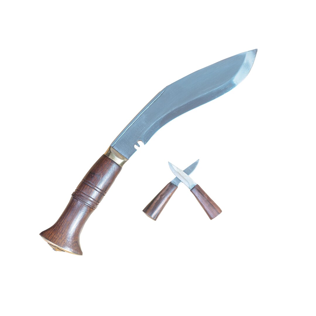Handmade Authentic Nepali Kukri Knife - Brave Gurkhas' Signature Blade ...