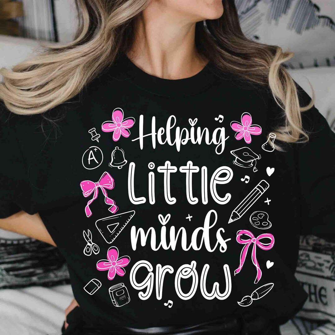 Helping Little Minds Grow Png, Coquette Teacher Png, Coquette Pencil ...