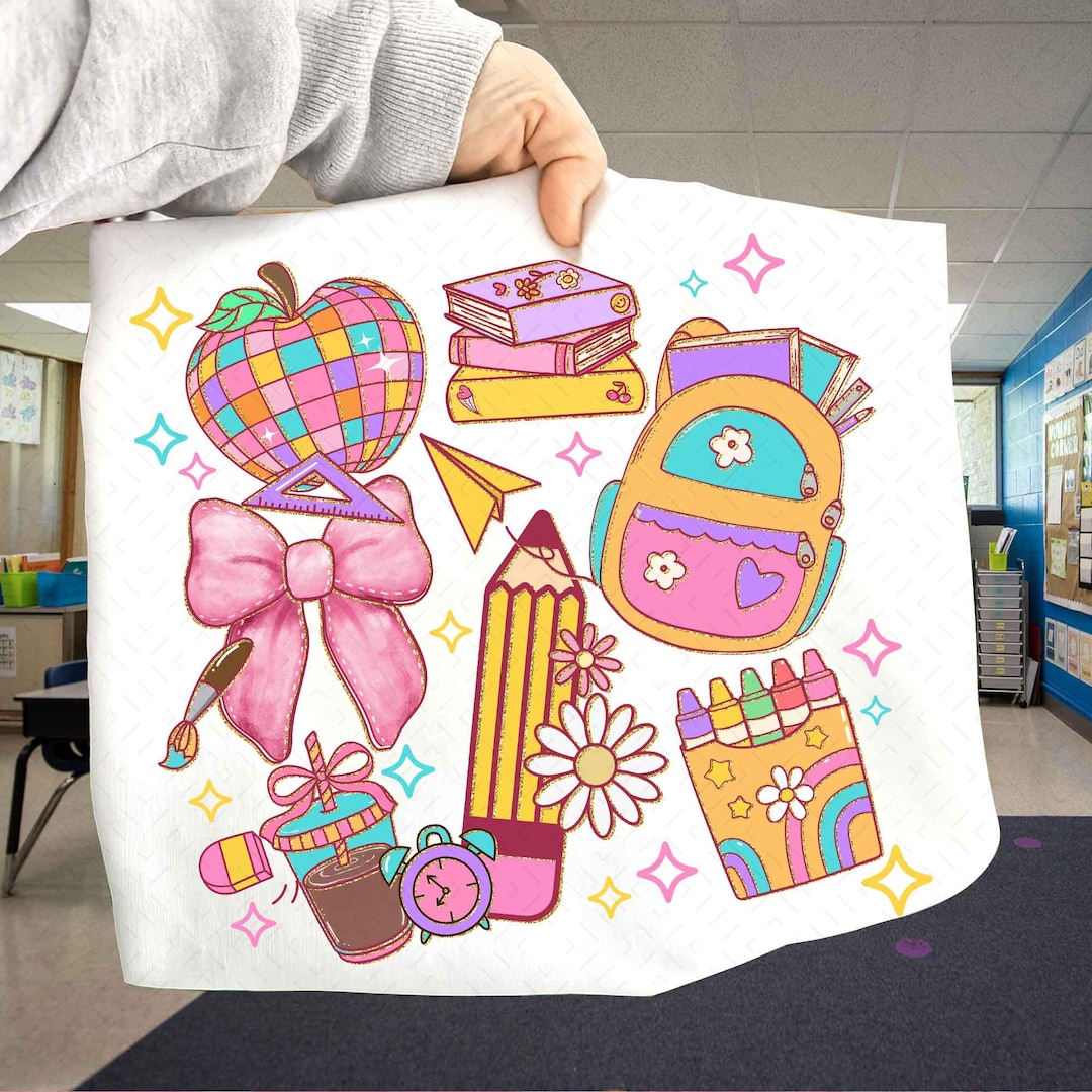 Maestra preppy PNG Regreso a la escuela Png, Camisa de maestra retro ...