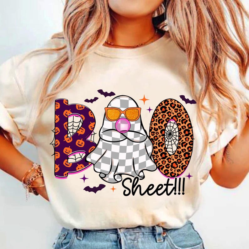 Boo Sheet Png, Spooky Ghost Png, Funny Halloween Png, Cute Ghost Png ...