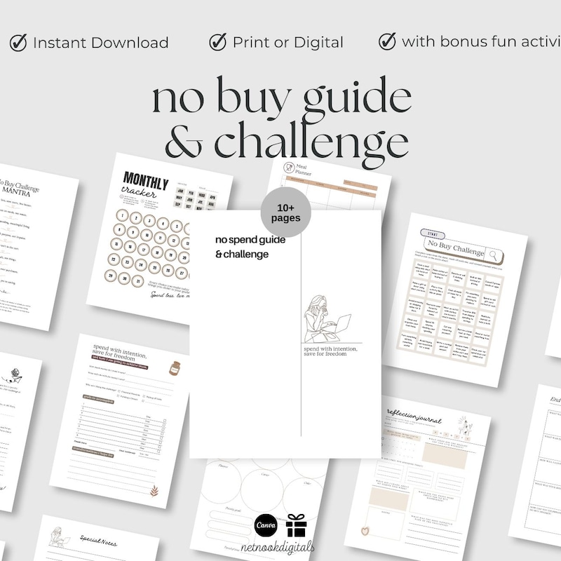 2026 No Spend Challenge - Etsy