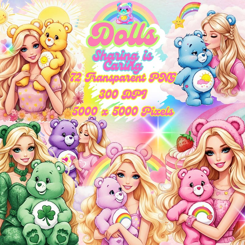 On Cloud Barbie - Etsy