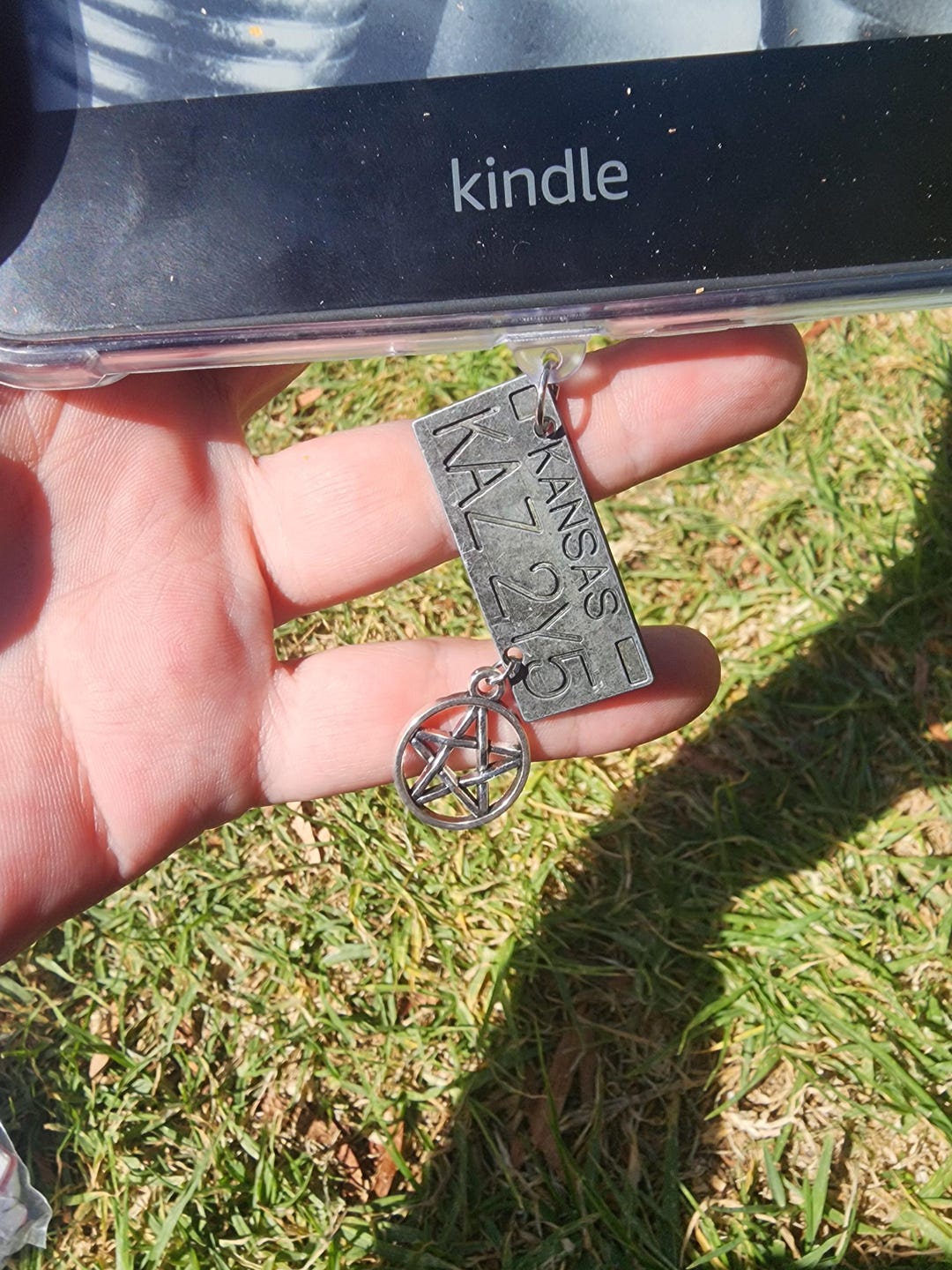 Supernatural Inspired Kindle Dust Plug Charm | Kindle Accessories | KAZ ...