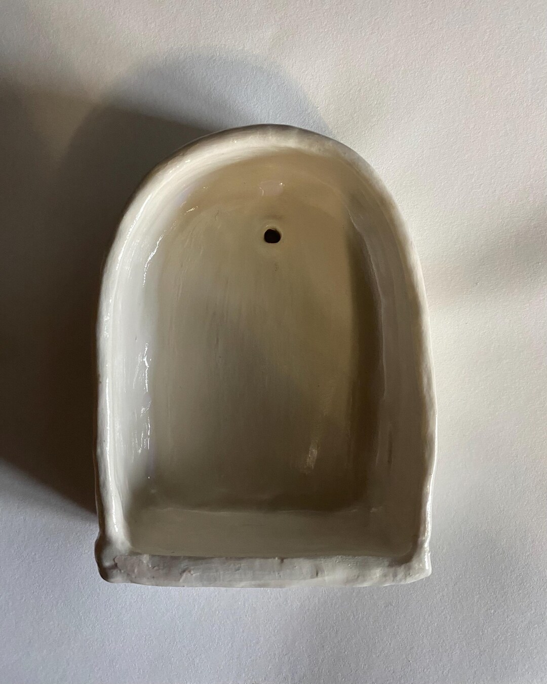 Handmade Air Dry Clay Wall Hanging Shelf / Clay Ceramic Decorations ...