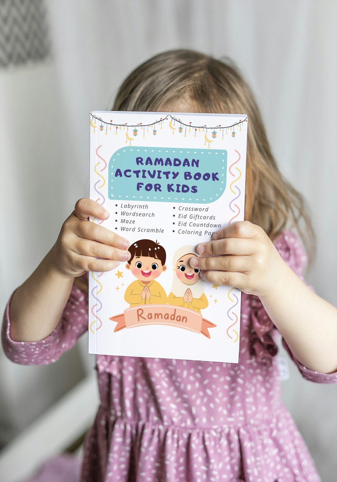 Ramadan Activity Book for Kids | Printable Islamic Games, Coloring ...