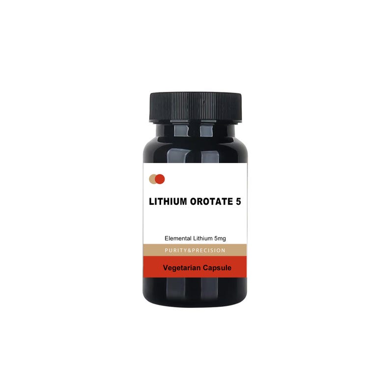 Lithium Orotate, 5mg of Elemental Lithium, 90 Capsules - Etsy