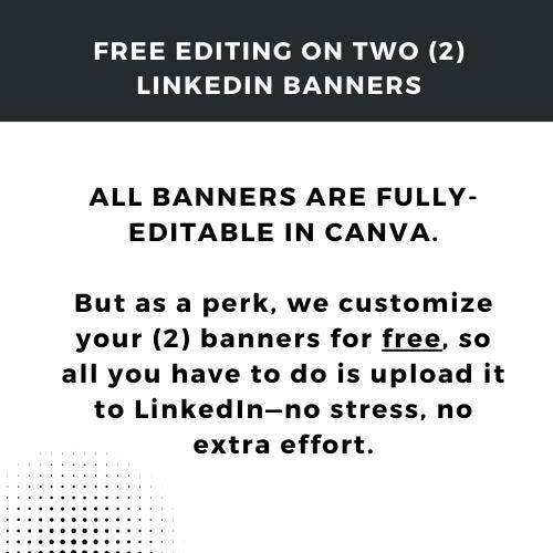 25 Fully Editable Linkedin Banners | Free Customization | Professional ...