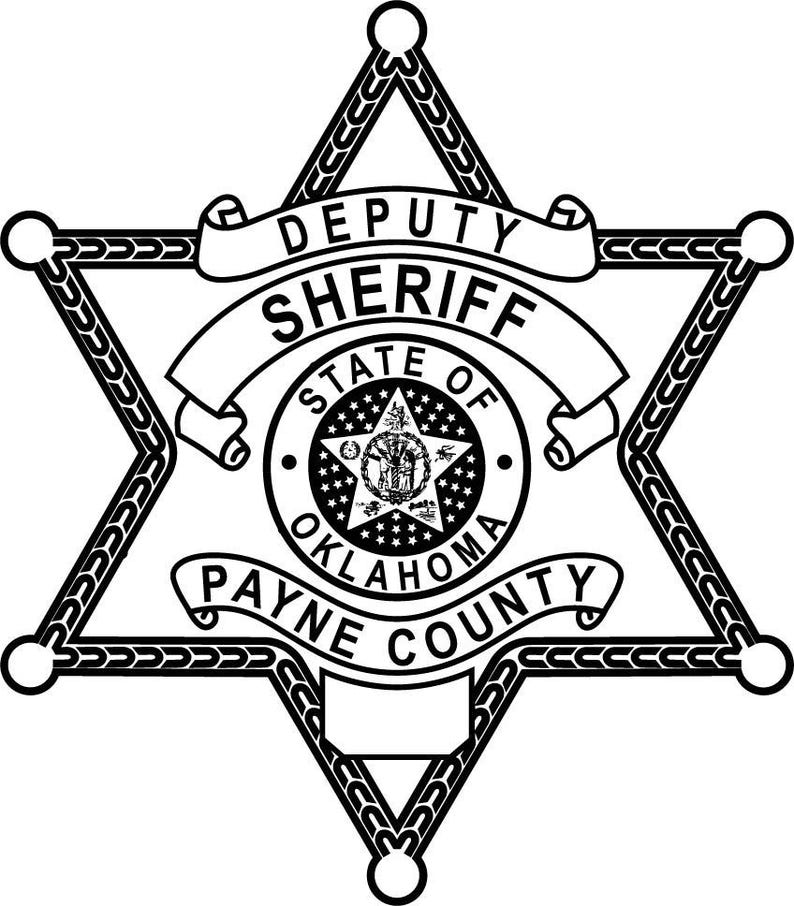 Payne County OK Sheriff Vector File, Payne County Sheriff Deputy Laser ...