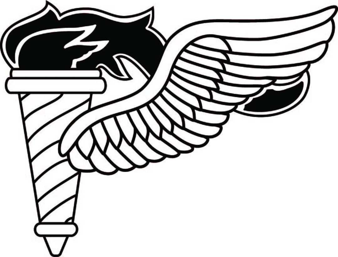 Army Pathfinder Badge Vector File, US Army Pathfinder Badges Laser ...