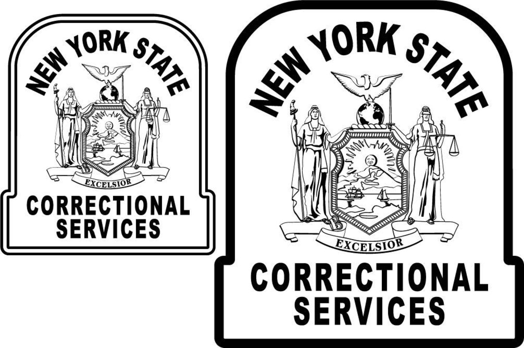 NYSDOCCS Patch Vector File, Laser Cut File (svg, Eps, Dxf, Jpeg, Png ...