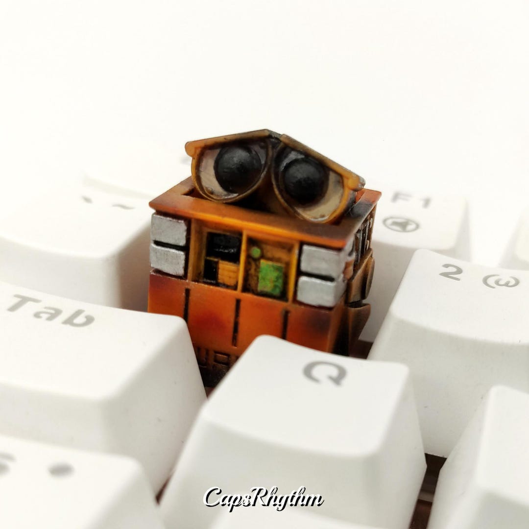 WALL·E Keycap | Handmade Clay Art | for Mechanical Keyboards | Adorable ...