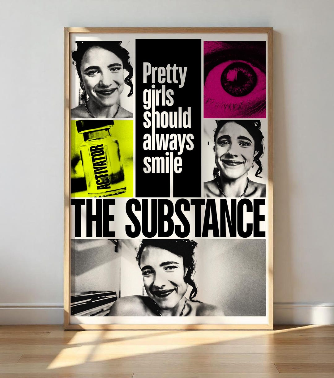 The Substance Pretty Girls Should Always Smile 03 - Etsy