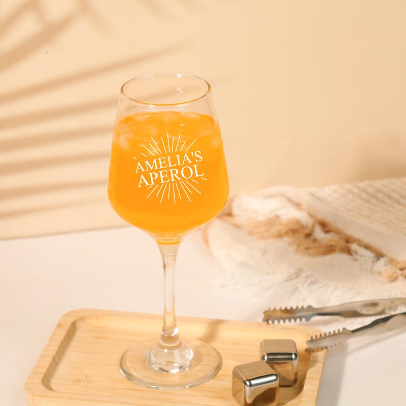 Aperol Drink Glasses - Etsy